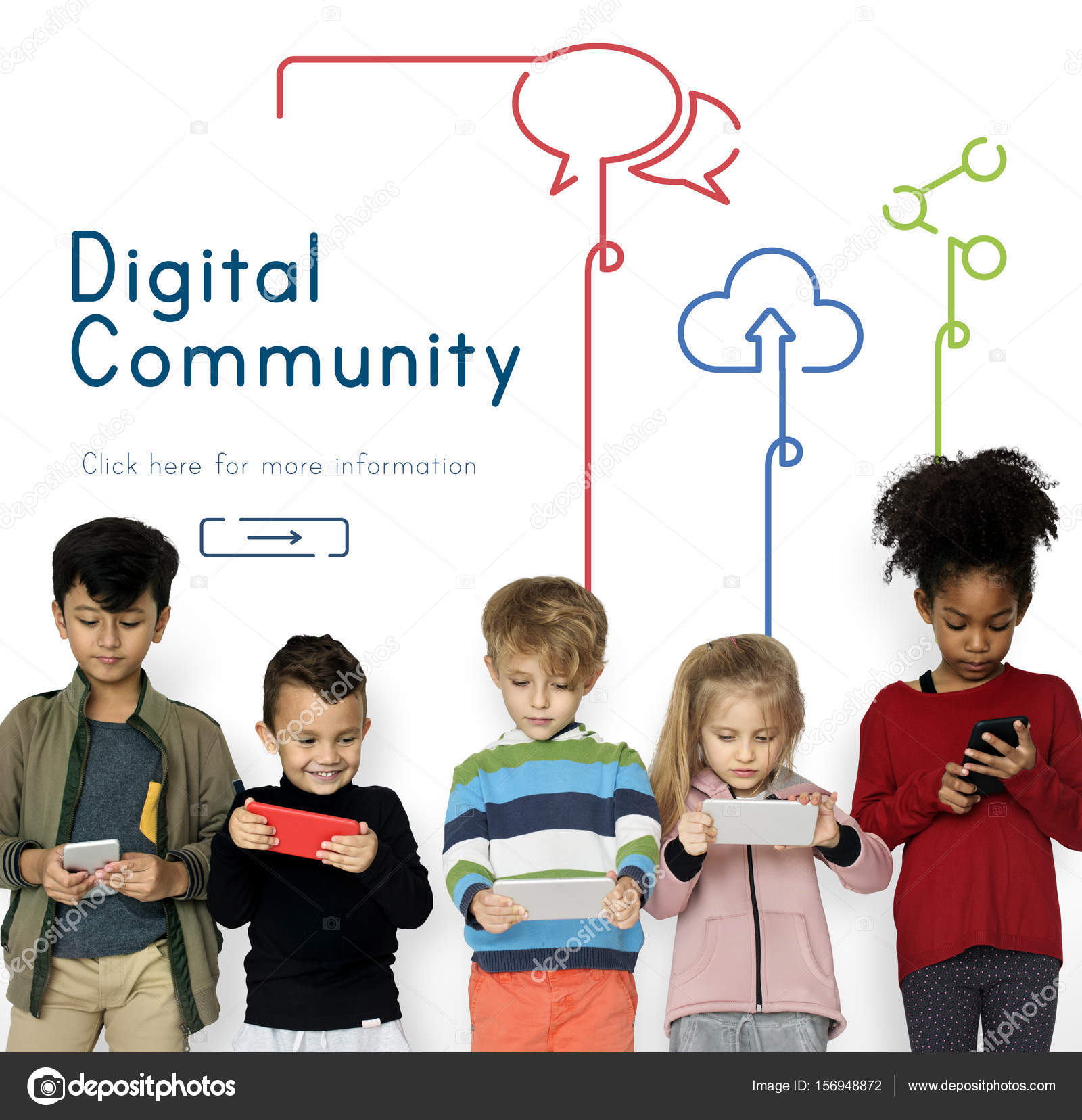 Little children using digital devices Stock Photo by ©Rawpixel 156948872