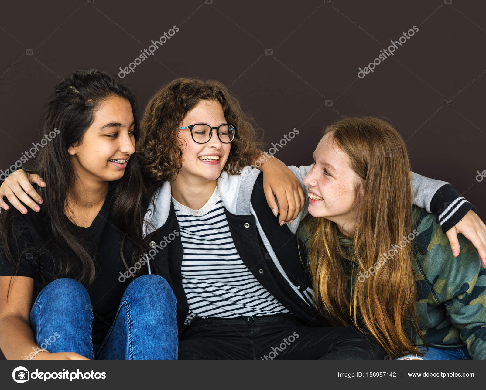 Friends Together in the studio Stock Photo by ©Rawpixel 156957142