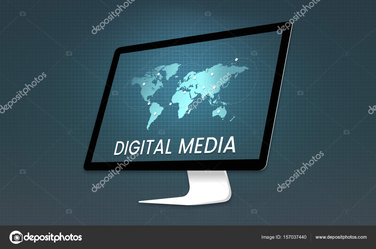 Graphic computer monitor — Stock Photo © Rawpixel #157037440