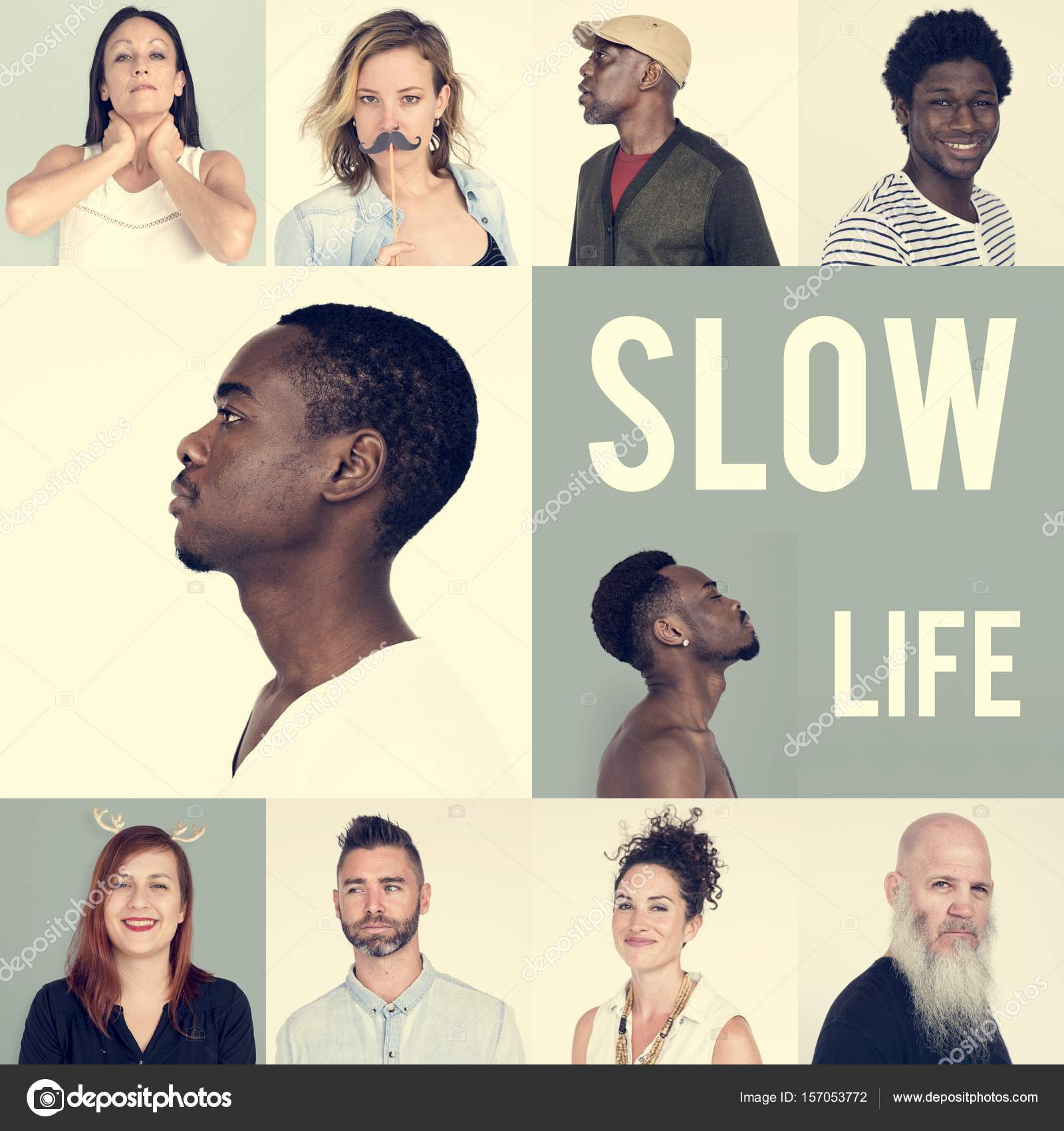 Slow People Faces