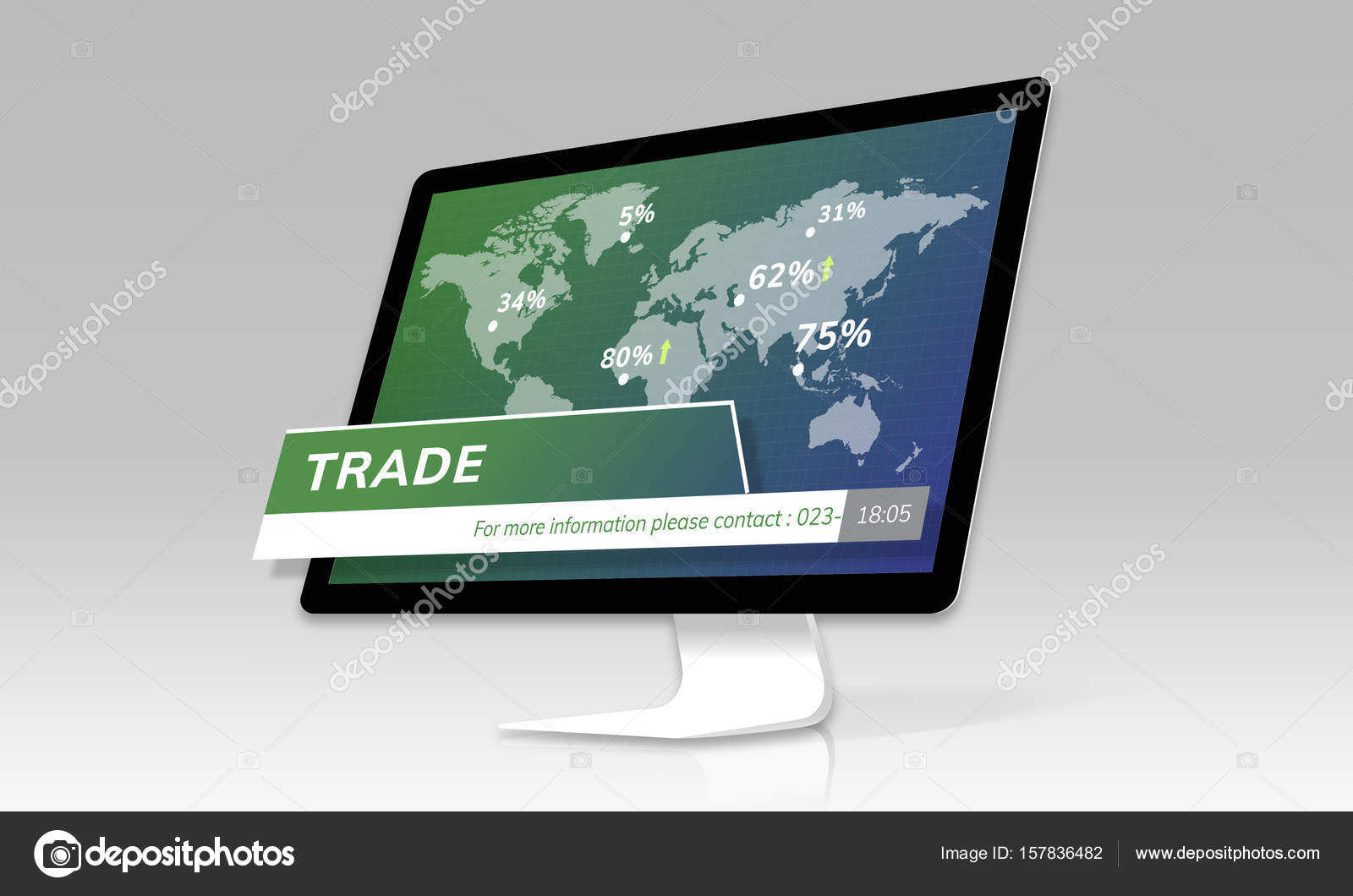 Graphic computer monitor — Stock Photo © Rawpixel #157836482