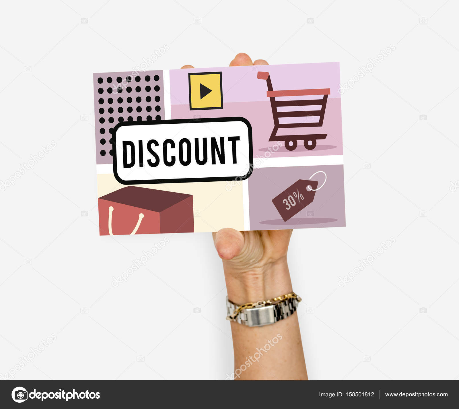 Hand holding banner — Stock Photo © Rawpixel #158501812