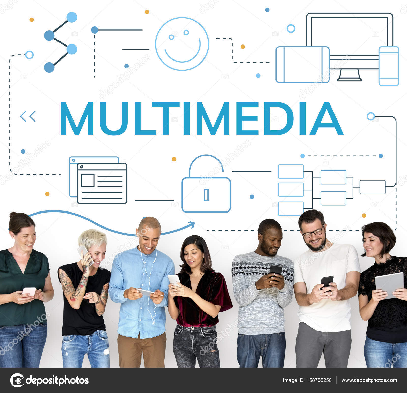 People using digital devices Stock Photo by ©Rawpixel 158755250