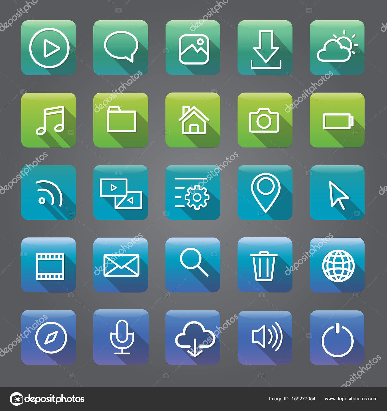 Graphic Application Icons Stock Vector by ©Rawpixel 159277054