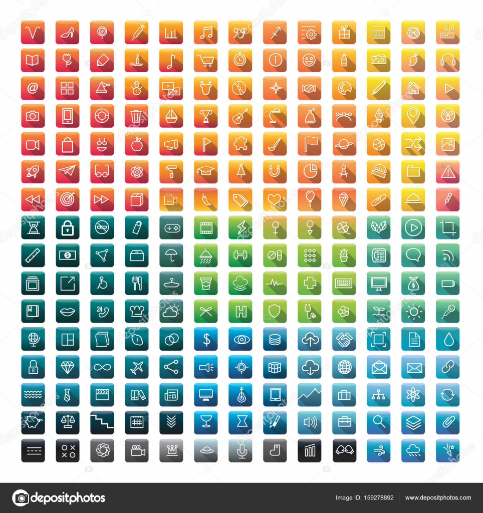 Graphic Application Icons Stock Vector by ©Rawpixel 159278892