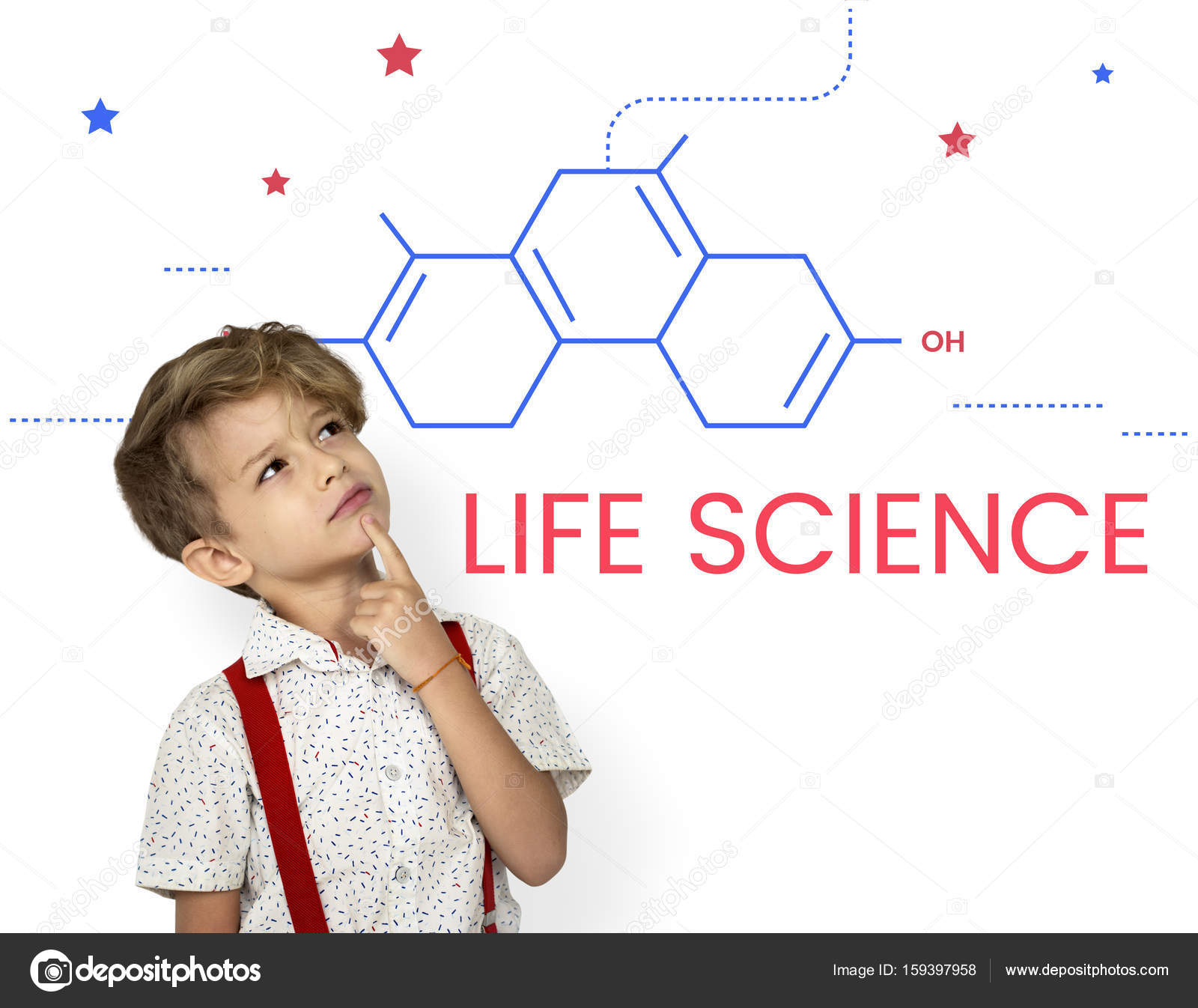 Brooding little boy in studio Stock Photo by ©Rawpixel 159397958