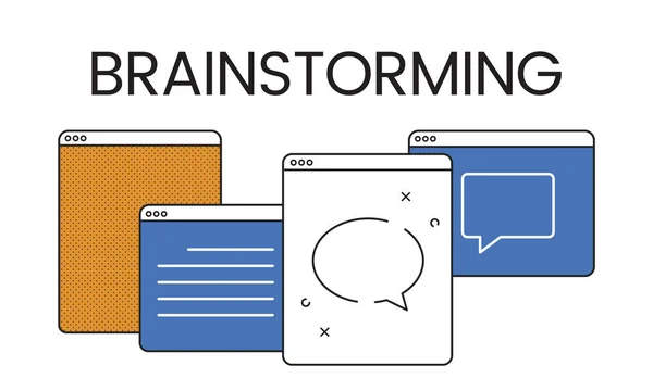 Brainstorming computer Stock Photos, Royalty Free Brainstorming ...