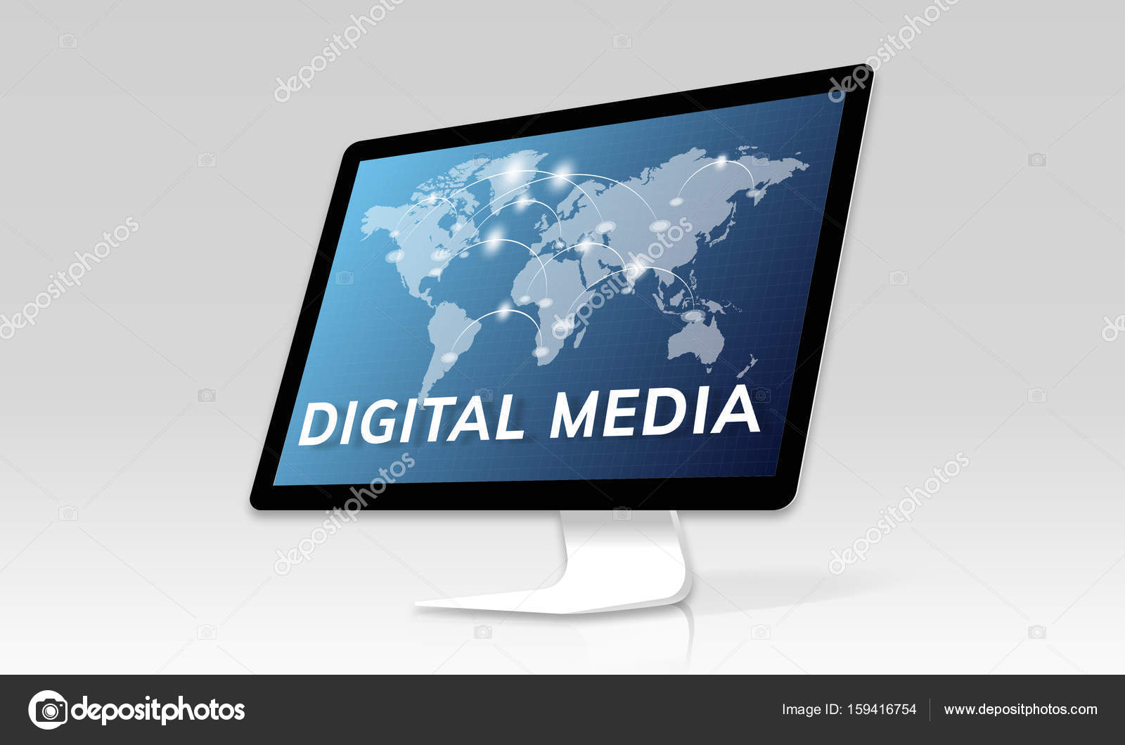 Graphic computer monitor — Stock Photo © Rawpixel #159416754