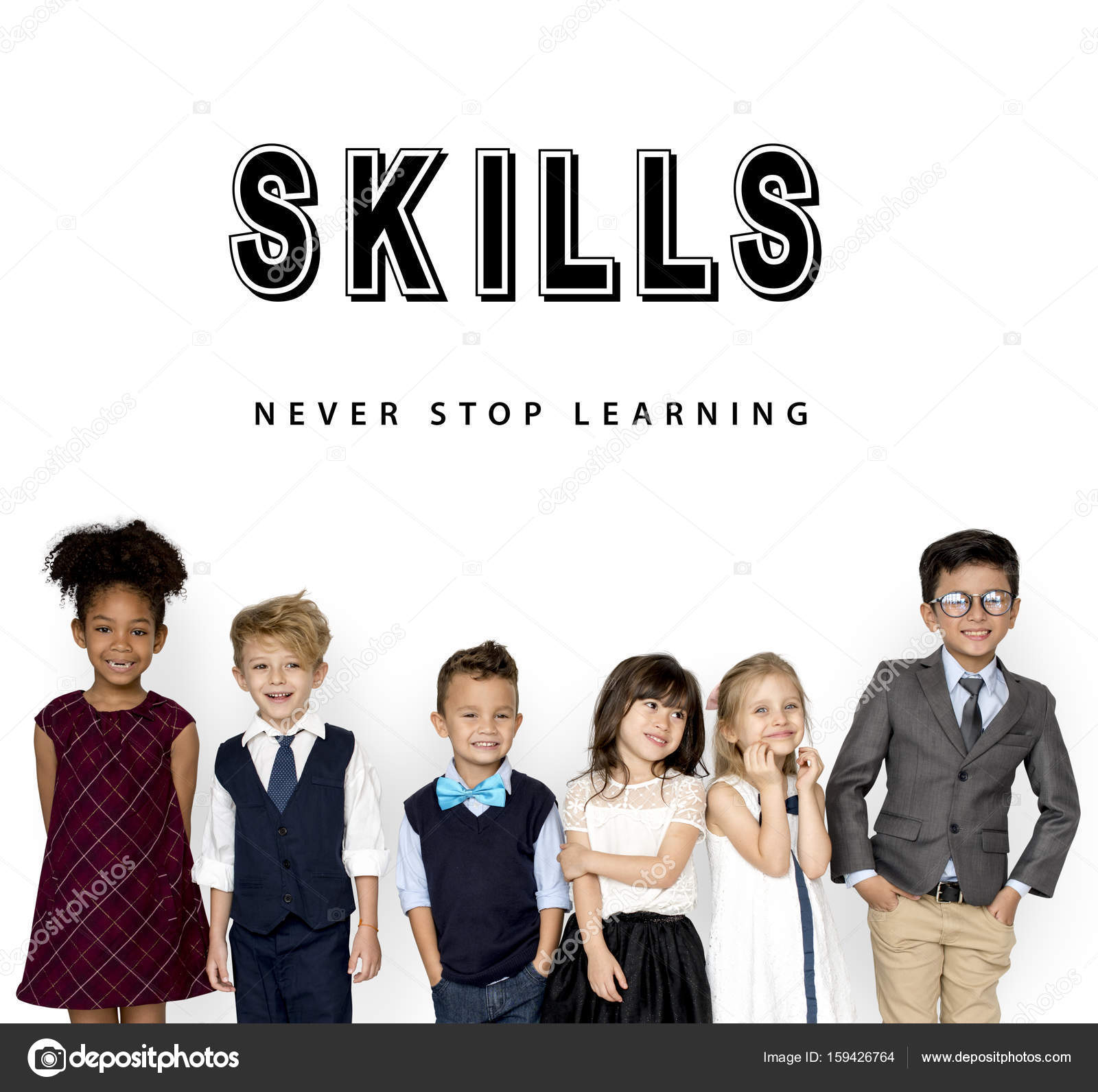 Children in formal attire Stock Photo by ©Rawpixel 159426764