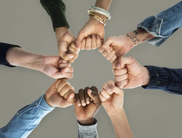 Diversity People Hands Together — Stock Photo © Rawpixel #151523908