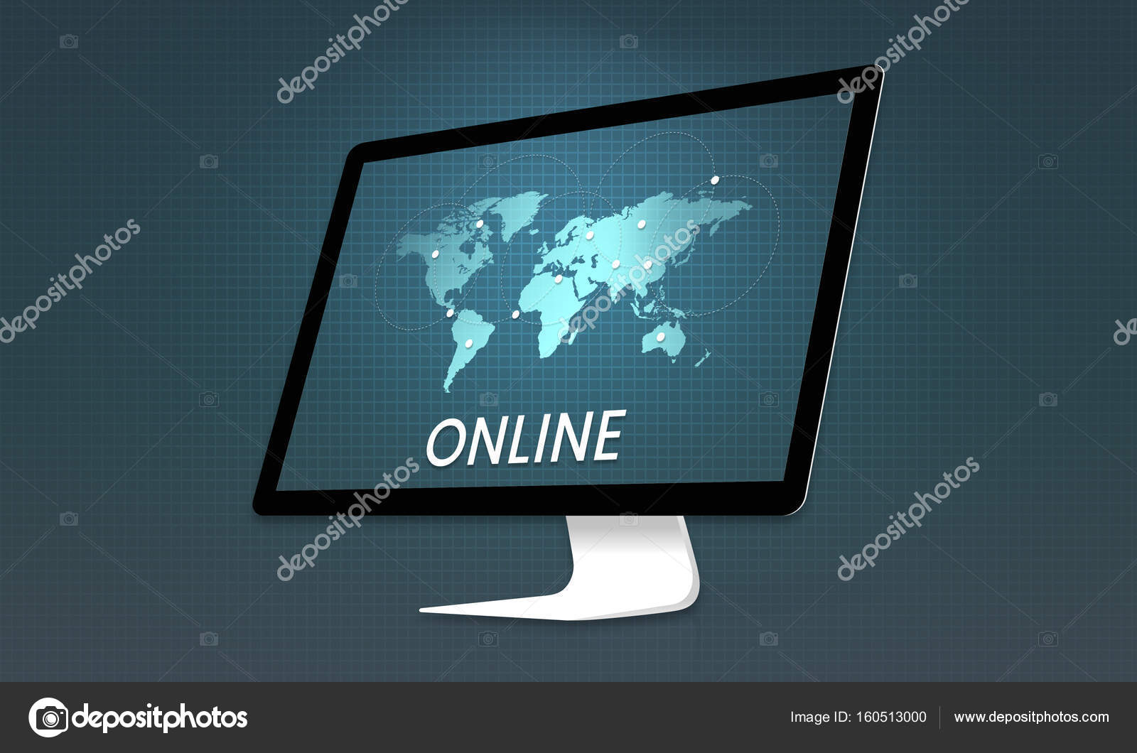 Graphic computer monitor — Stock Photo © Rawpixel #160513000