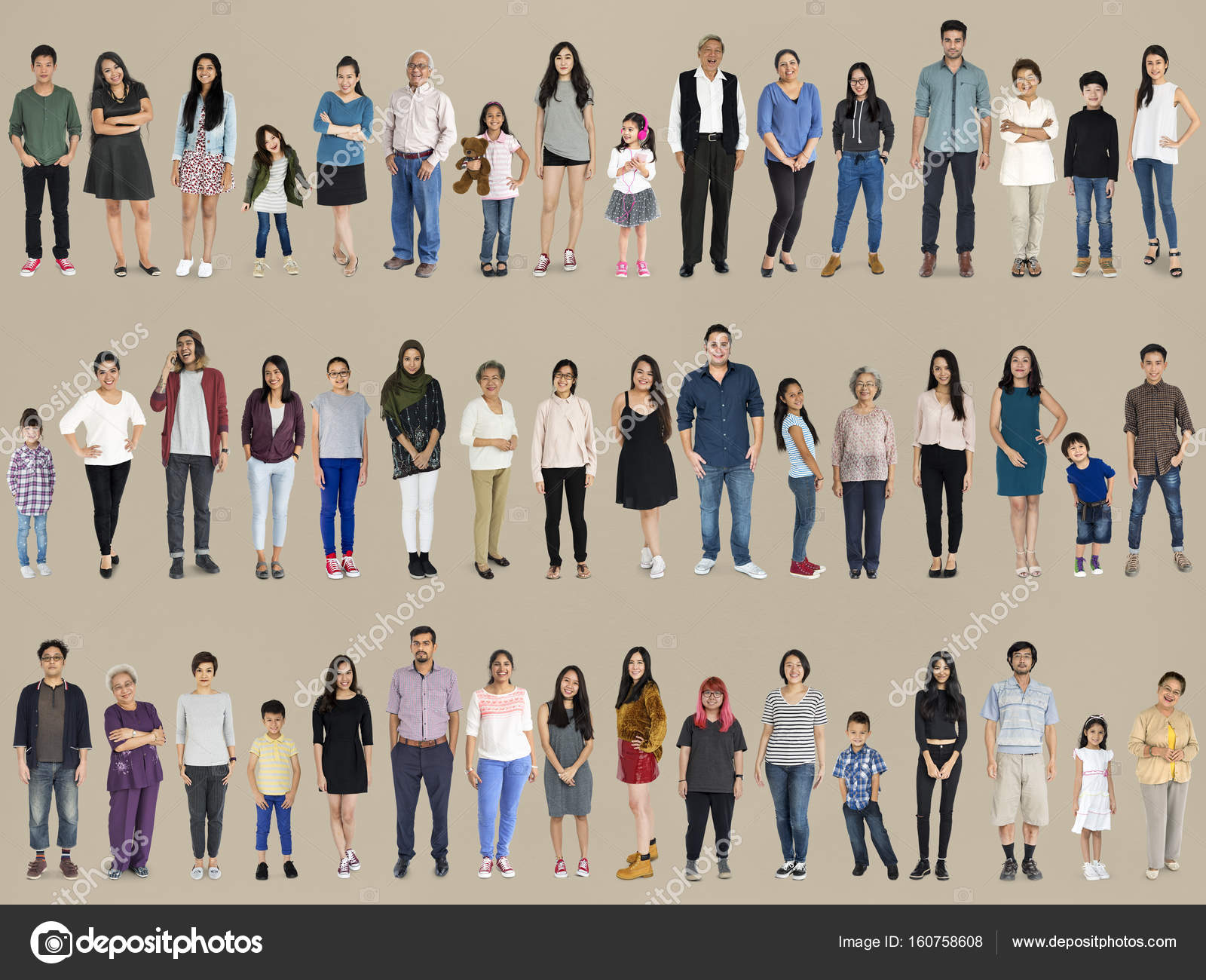 People standing and smiling Stock Photo by ©Rawpixel 160758608