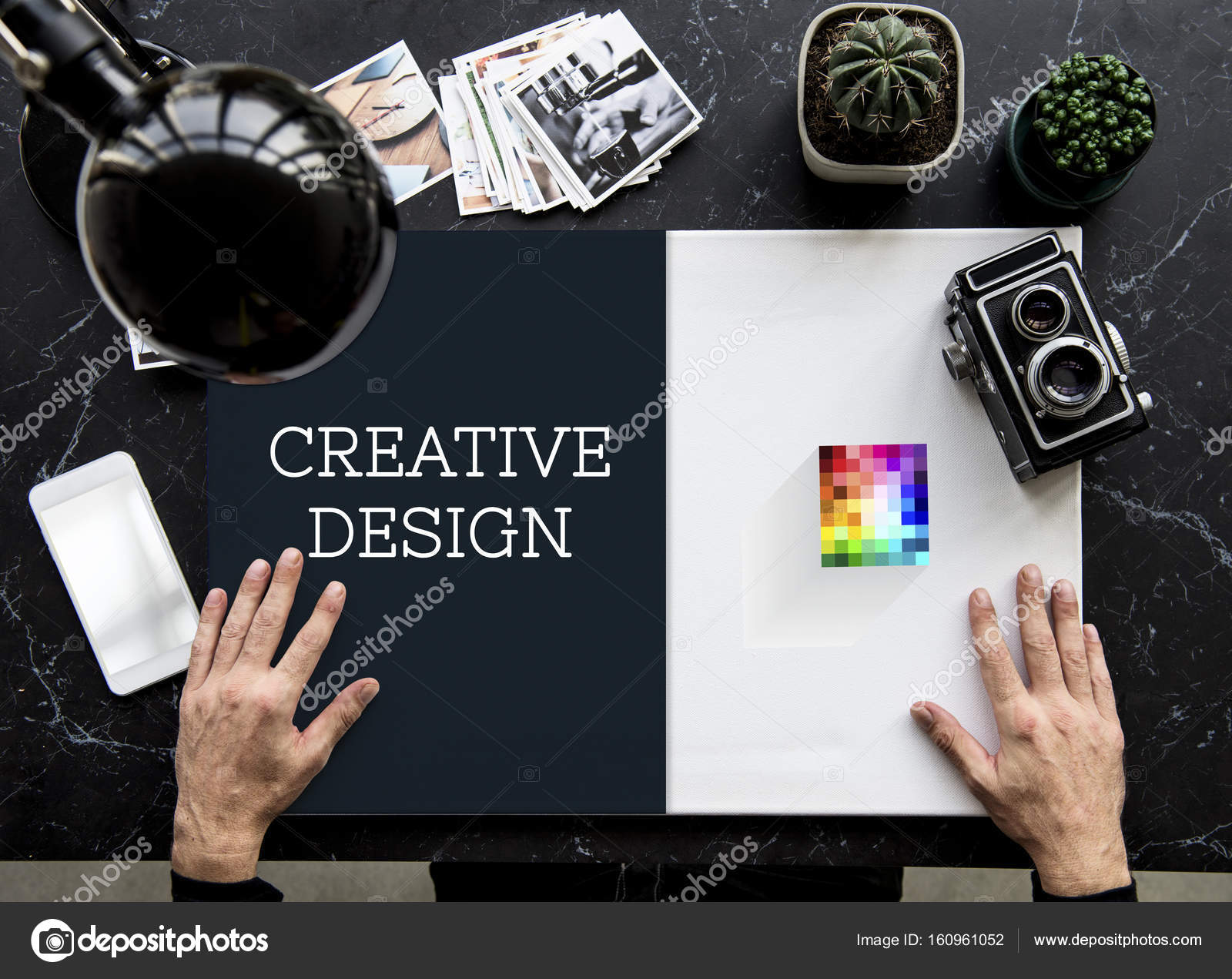 Hands working on the banner — Stock Photo © Rawpixel #160961052