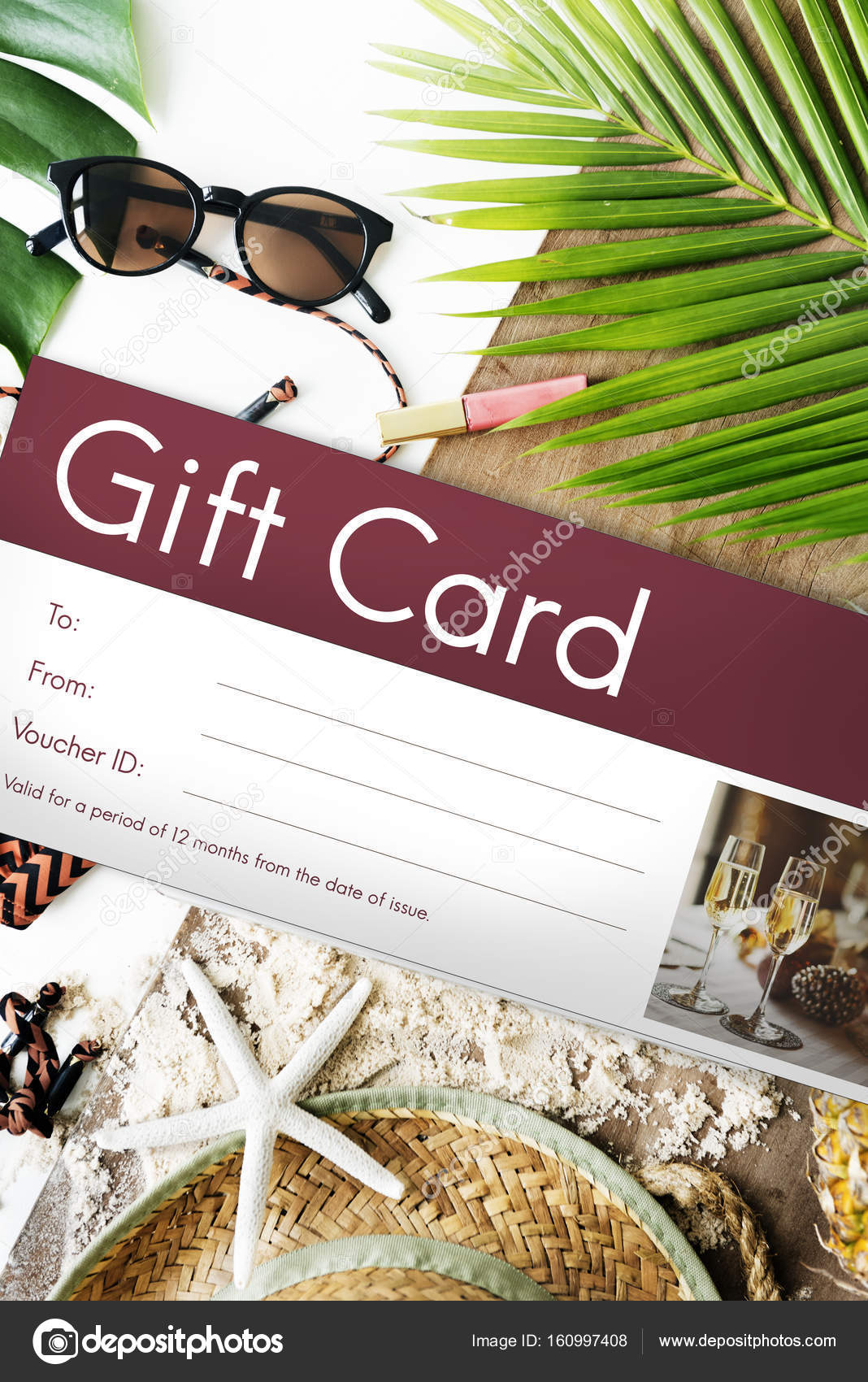 Beach with summer stuff — Stock Photo © Rawpixel #160997408