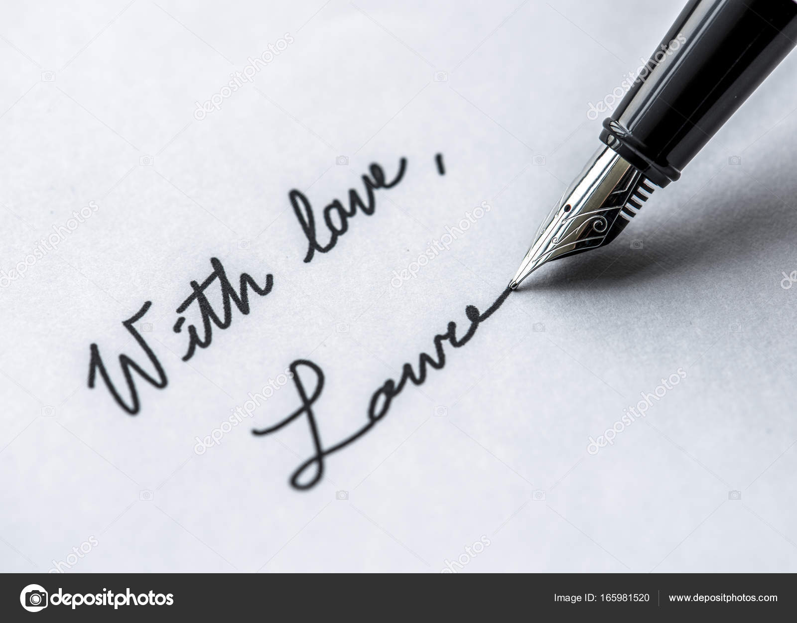 Macro Signing Fountain Pen Original Photoset — Stock Photo © Rawpixel ...