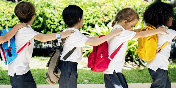 Kids queue Stock Photos, Royalty Free Kids queue Images | Depositphotos