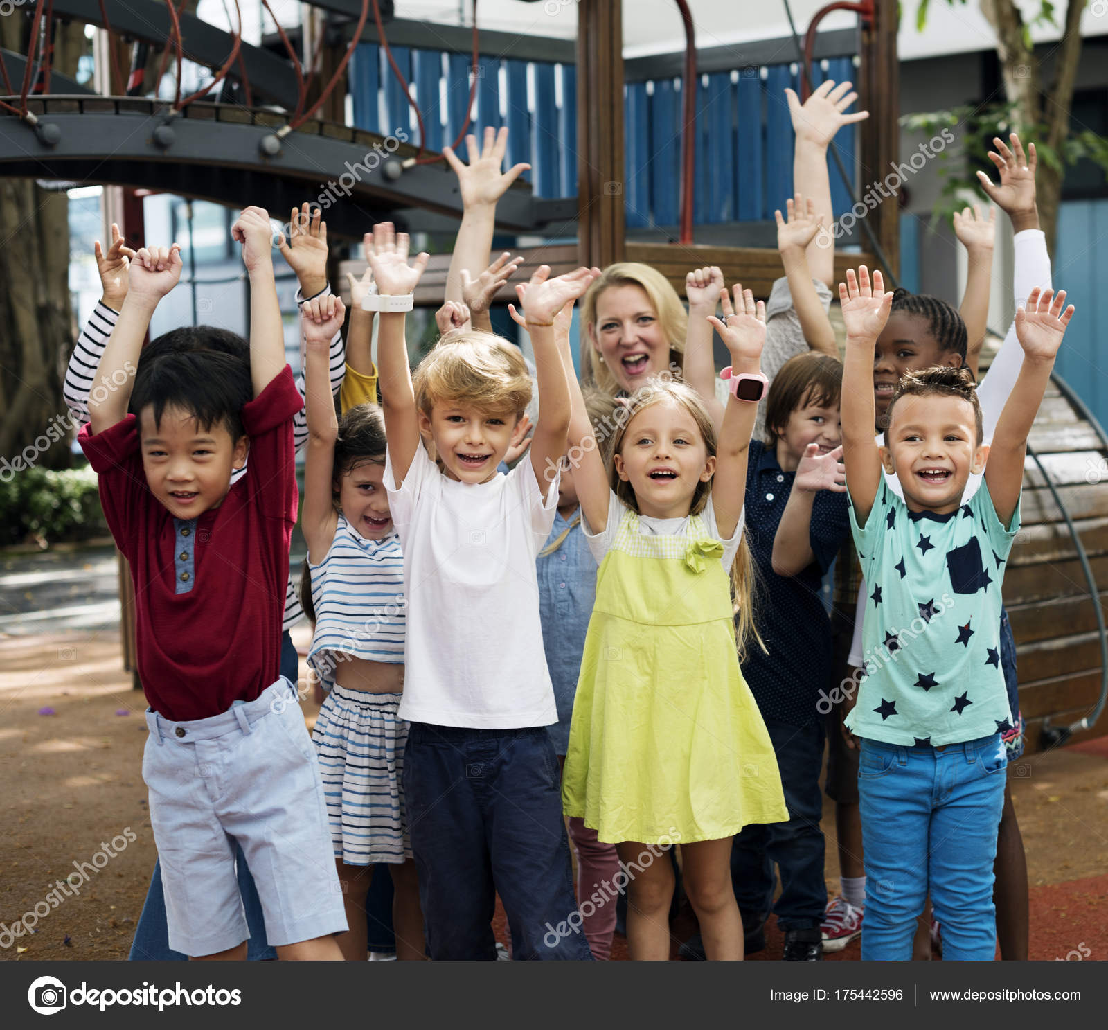Happy Kids Elementary School Original Photoset Stock Photo by ©Rawpixel ...