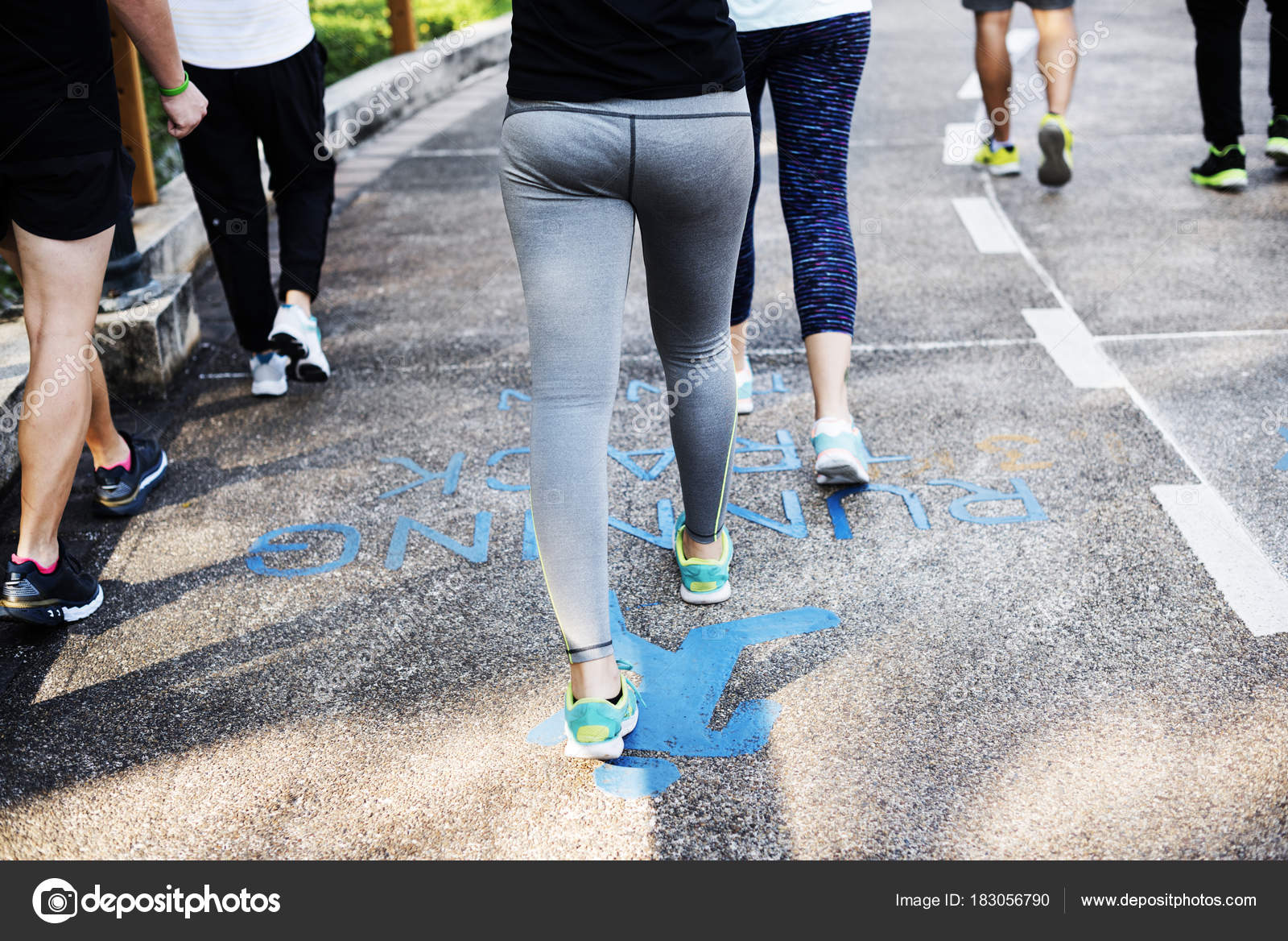 People Jogging Park Concept — Stock Photo © Rawpixel #183056790