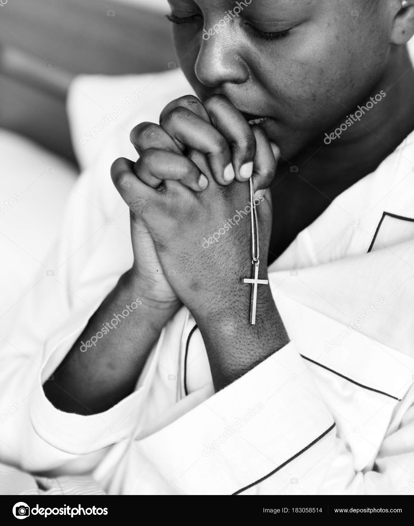 African Woman Praying
