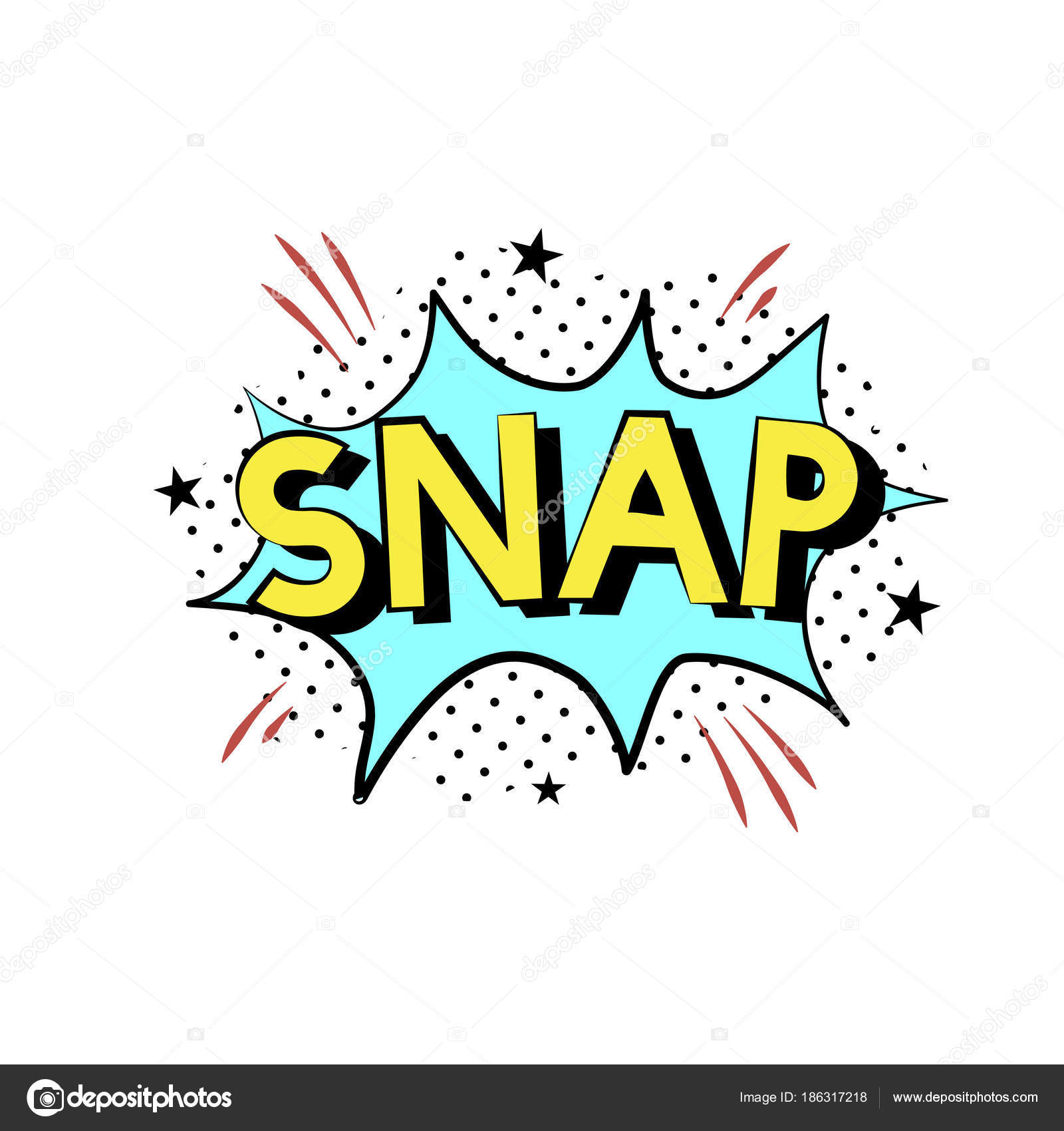 Collection Explosion Illustration Snap Comics Stock Photo by ©Rawpixel ...