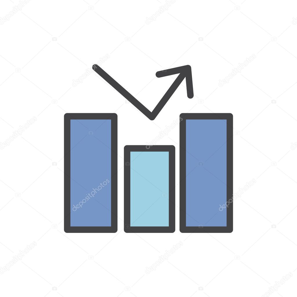 Ilustración del gráfico de análisis de datos 2024