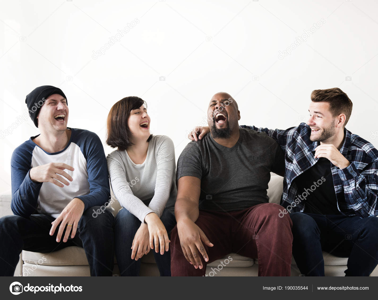 Friends Hanging Out Together