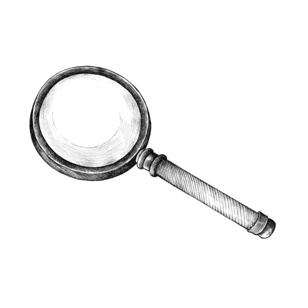 Magnifying Lens Diagram