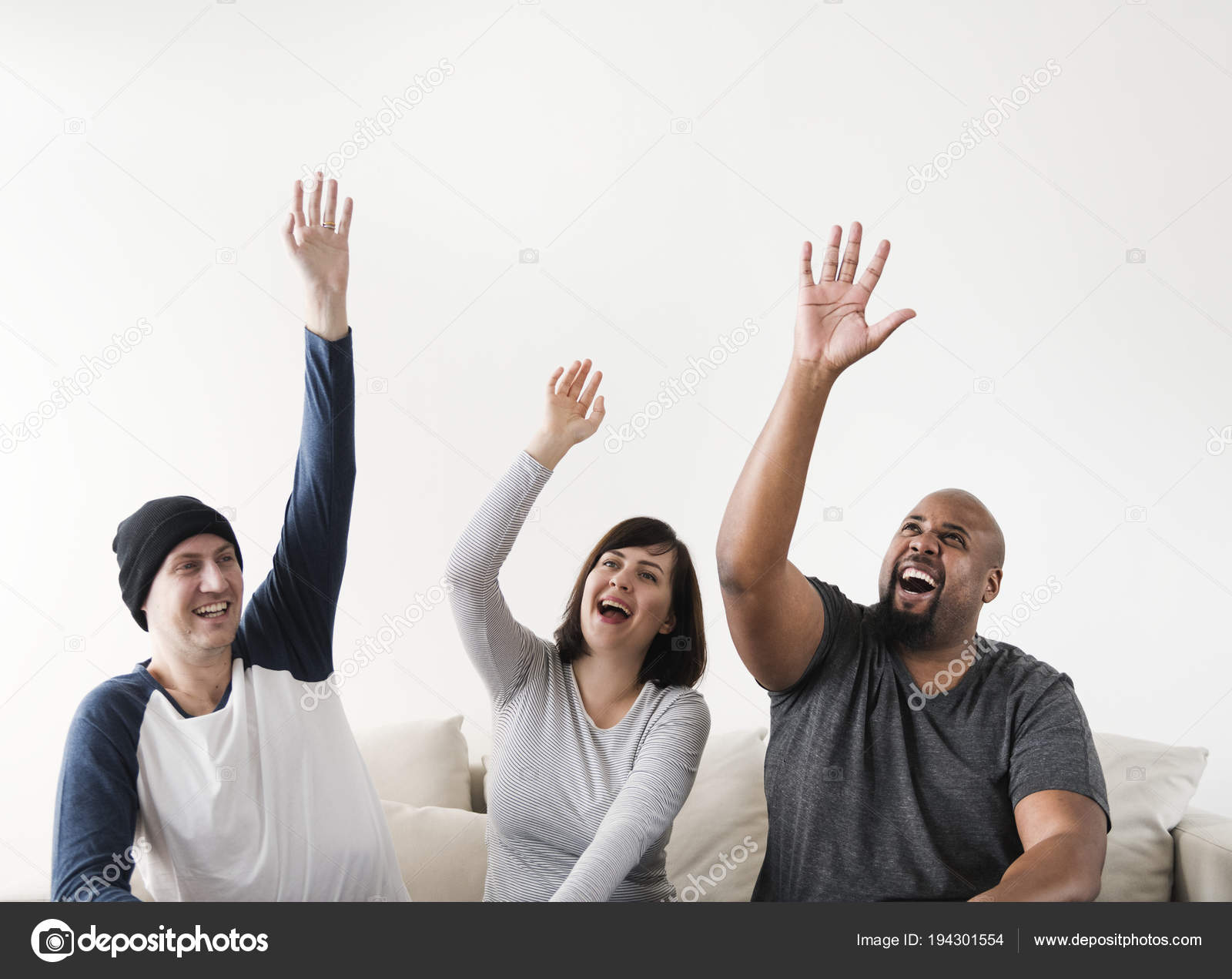 People Raising Their Hands