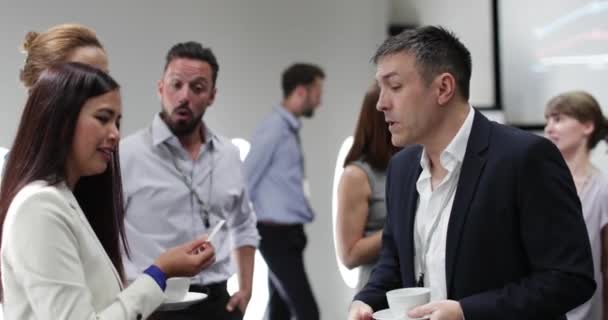 Business Executives Meeting Networking Event — Stock Video © reeldealhd ...