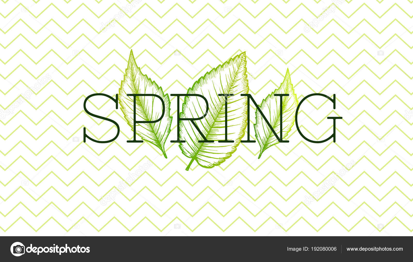 Cartel de primavera composición Vector de stock por ©marinaionova 192080006