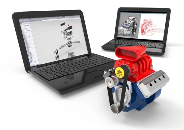 Render Image Representing Computer Aided Design Computer Aided Design Stock Photo by ...