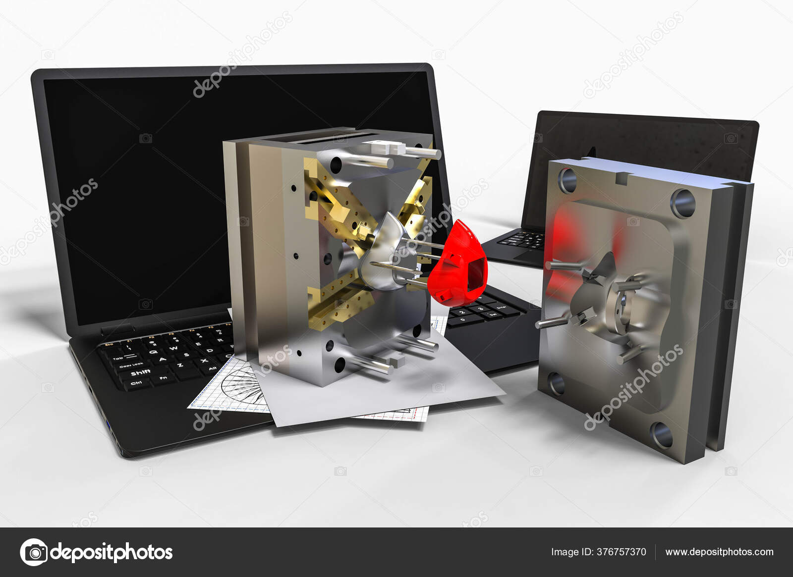 Computer Aided Design Software Business Development — Stock Photo ...