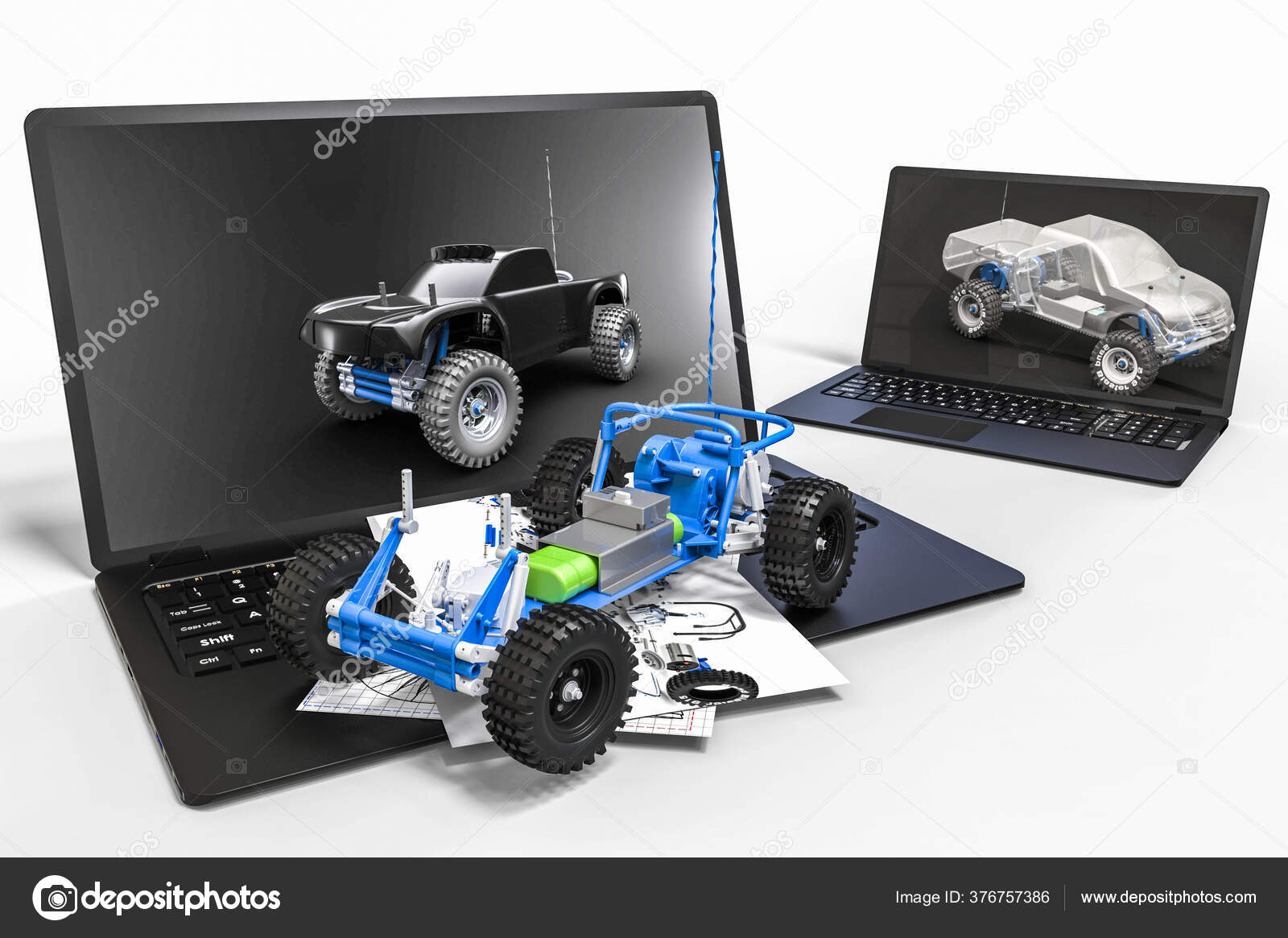 Computer Aided Design Software Business Development — Stock Photo ...