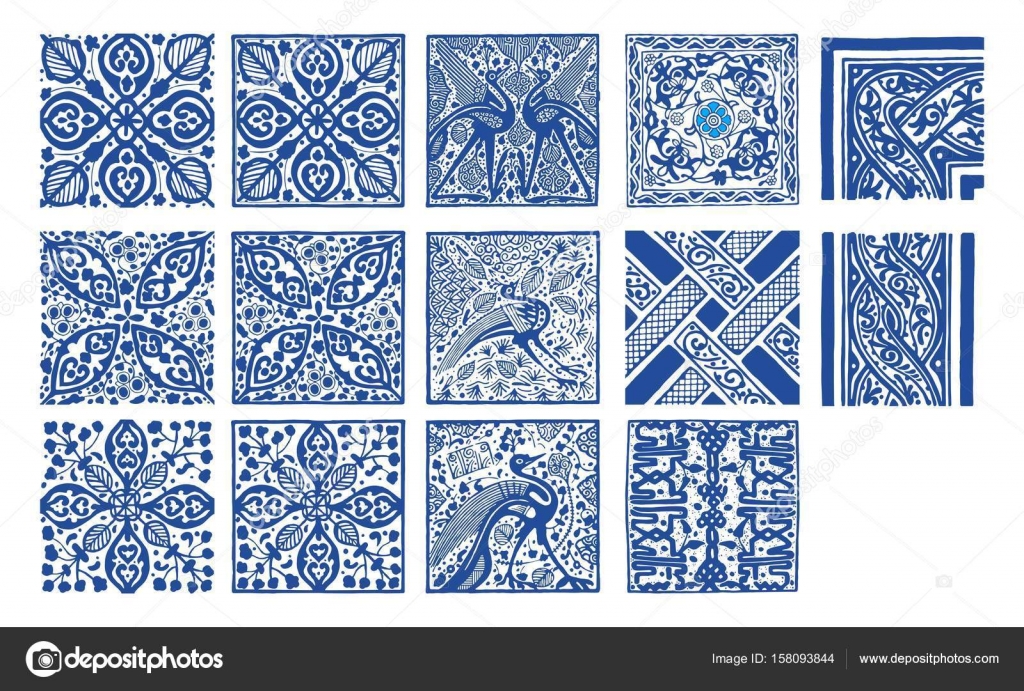 Doremail tiles | Doremail Omeyyades Tiles Collection Hand Painted ...