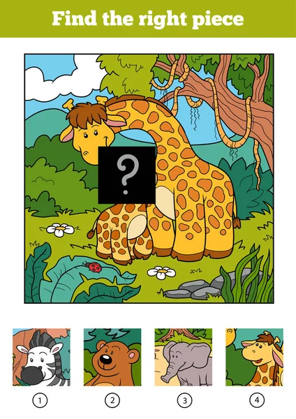 Find the right piece, game for children. Santa Claus Stock Illustration ...