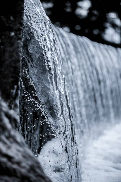 frozen water drop in nature. Lake landscape - Stock Image - Everypixel