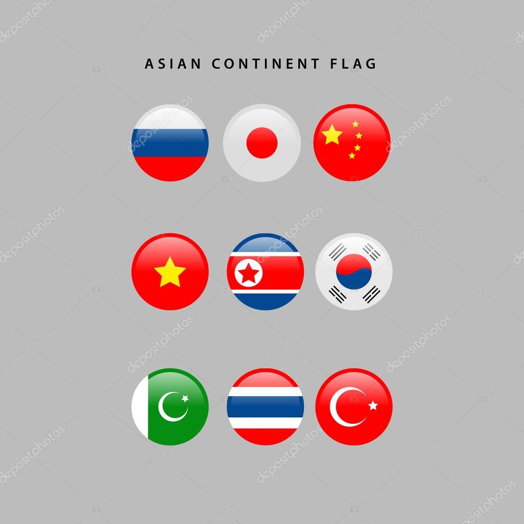 Isolated flag illustration Stock Vector by ©LAUDiseno 125109088