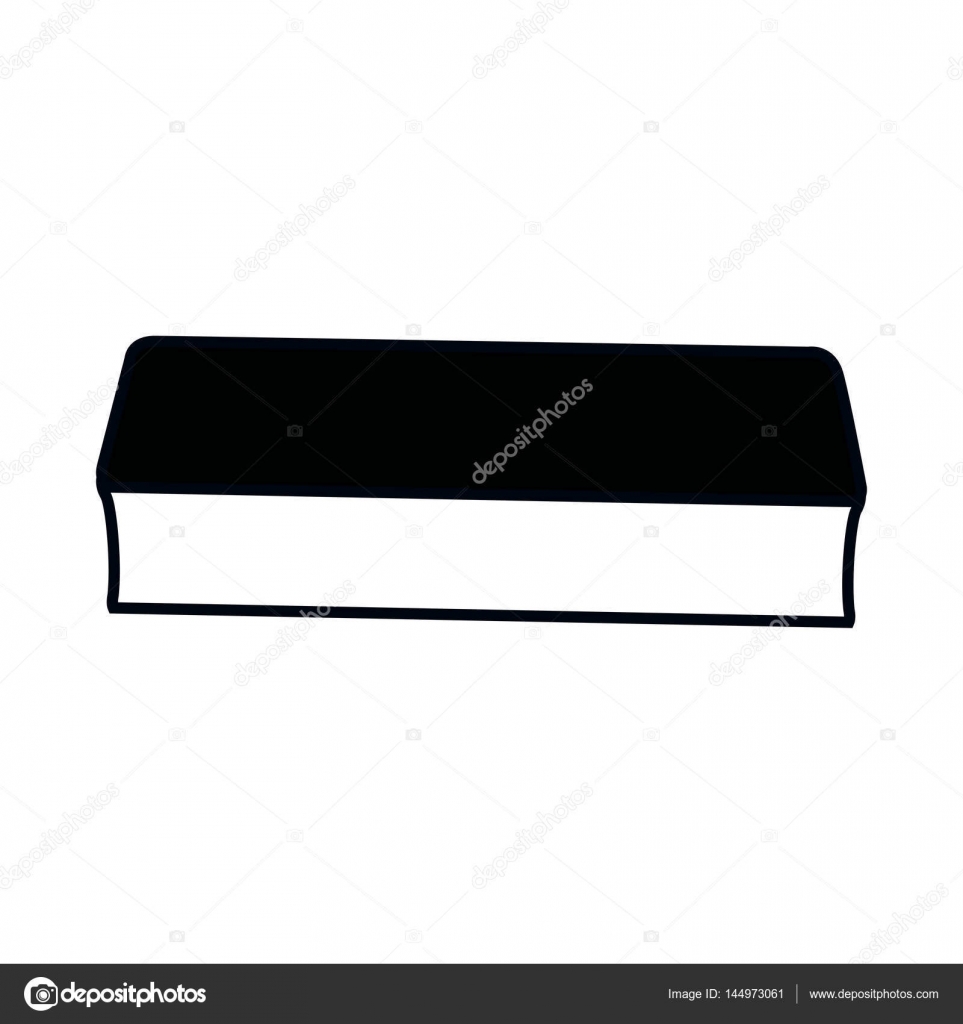 Isolated chalkboard eraser outline Stock Vector Image by ©LAUDiseno ...