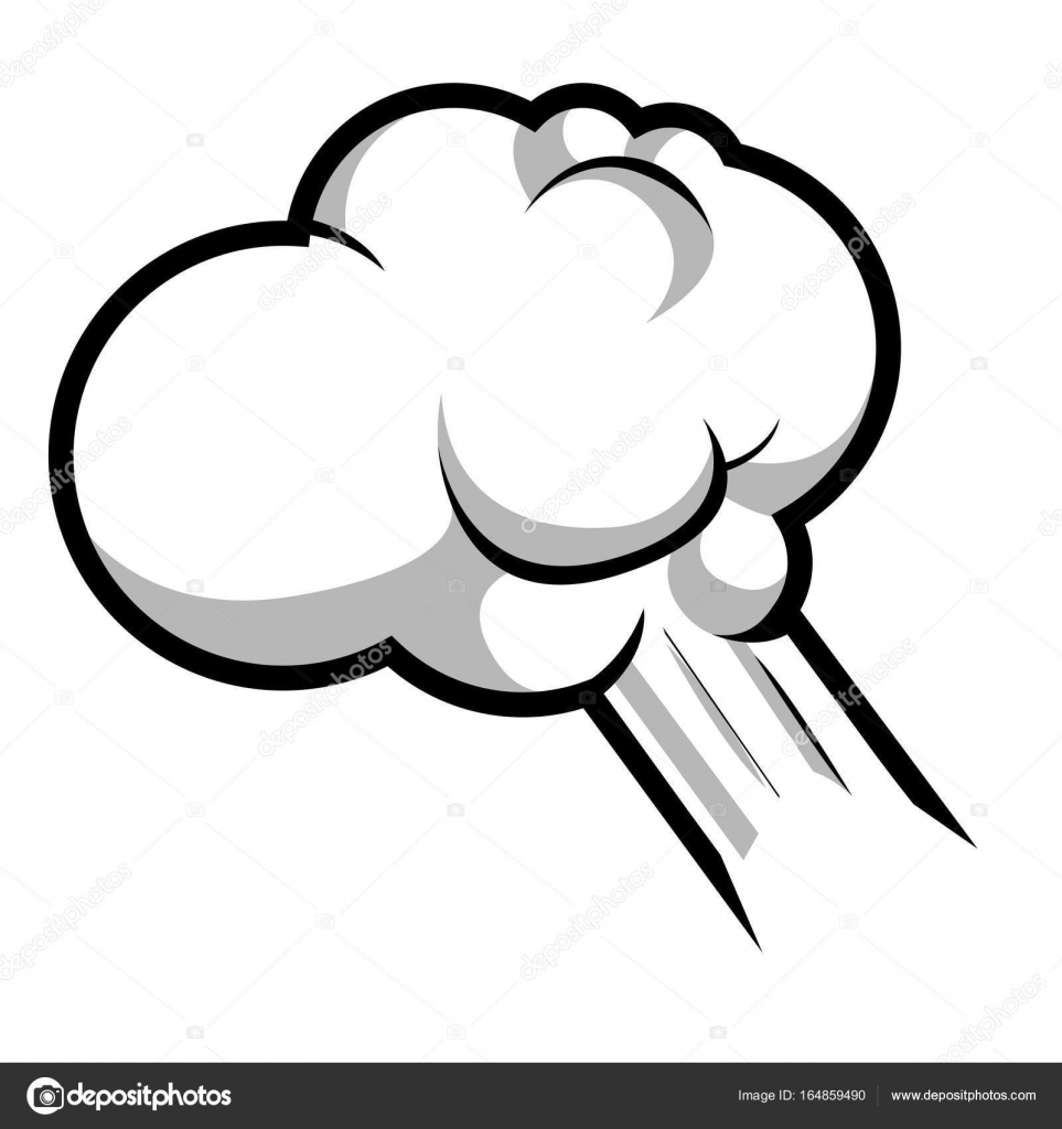 Isolated comic cloud Stock Vector Image by ©LAUDiseno #164859490
