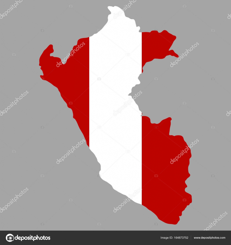 Mapa con bandera Vector de stock #164873752 de ©LAUDiseno