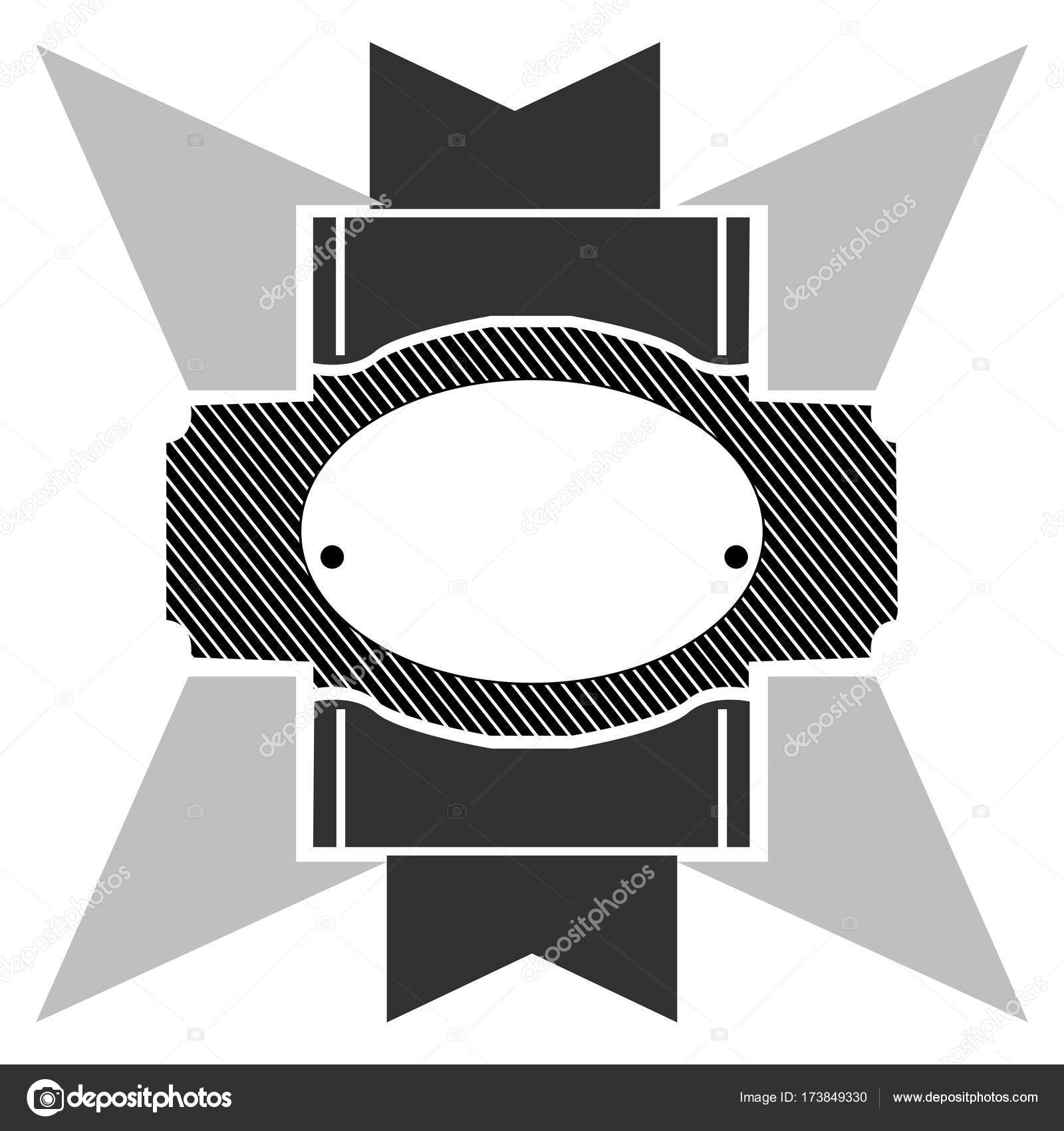 Isolated empty label Stock Vector by ©LAUDiseno 173849330