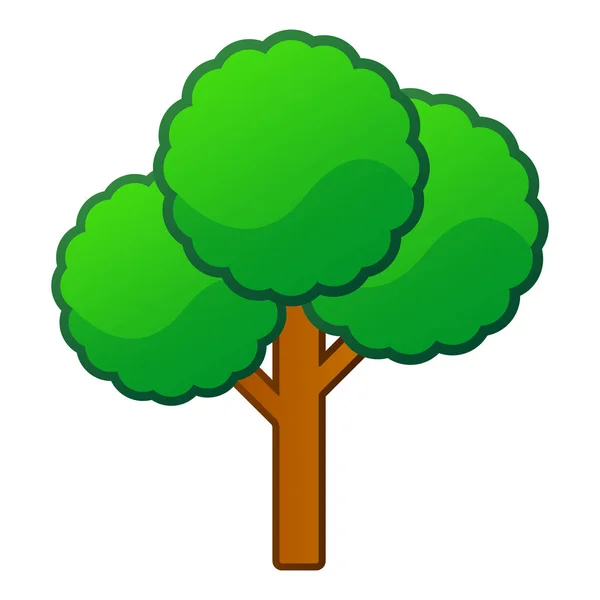 Isolated comic tree Stock Vector Image by ©LAUDiseno #175428598