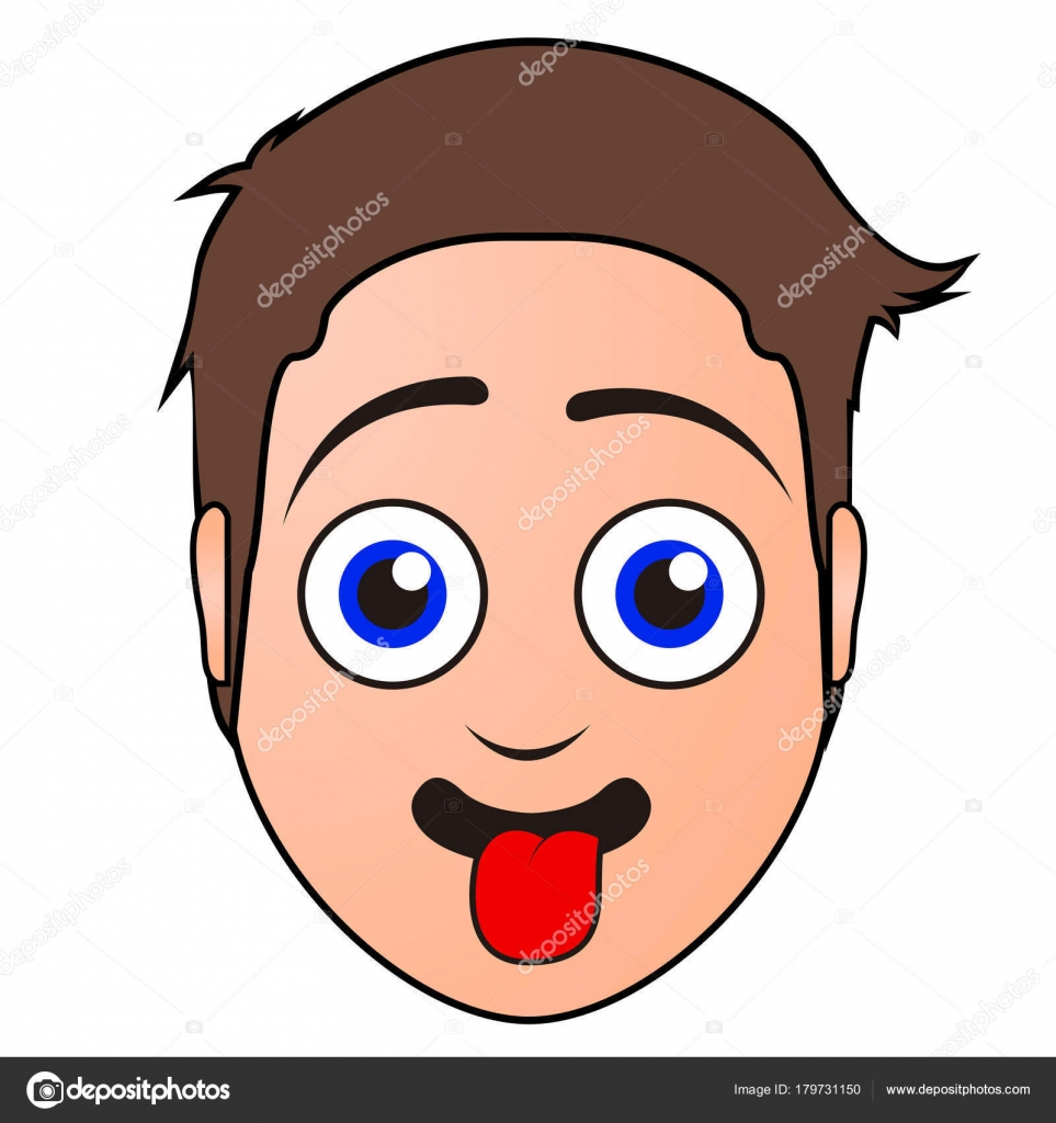 Happy man avatar Stock Vector by ©LAUDiseno 179731150
