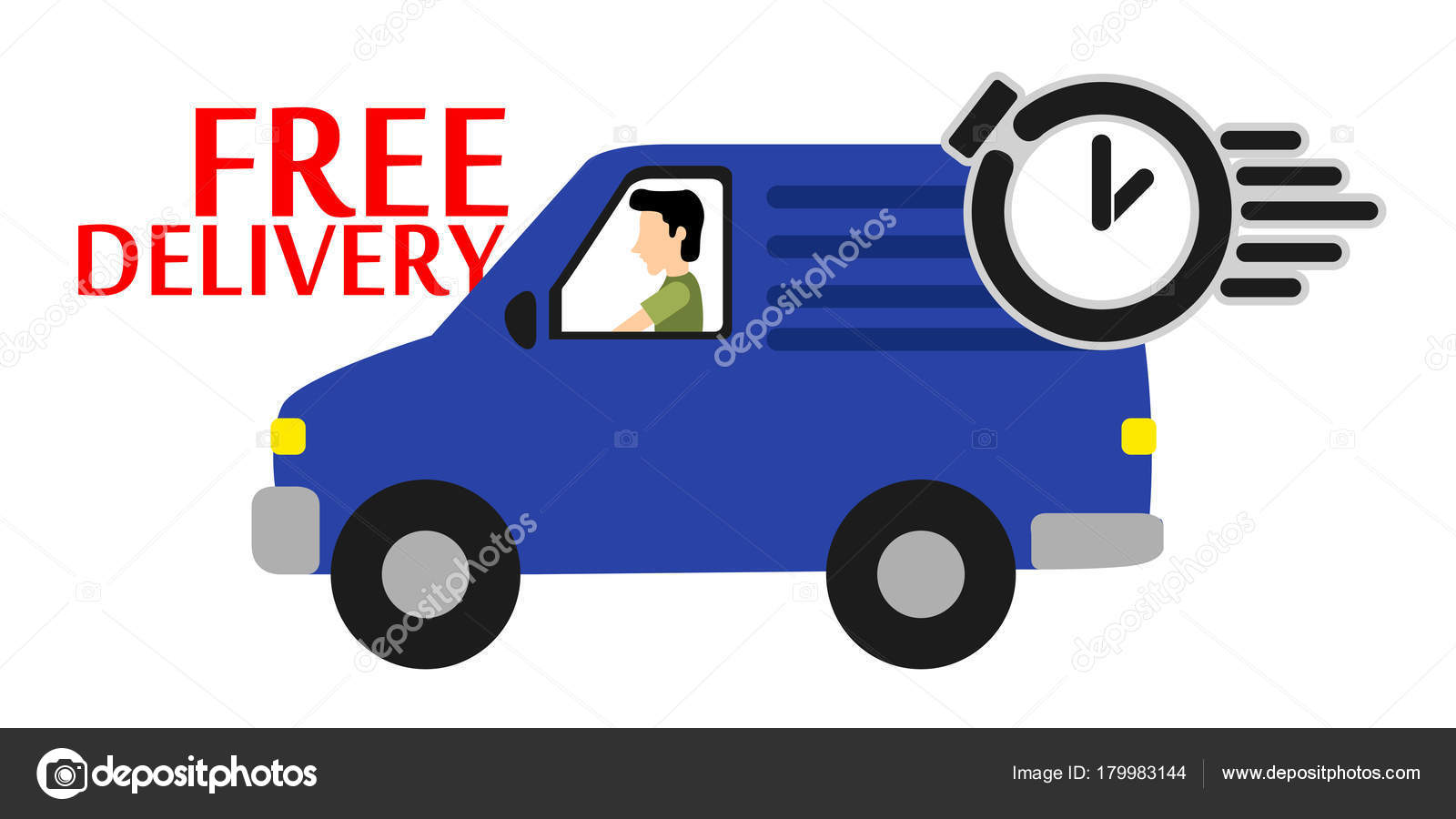 Delivery van icon Stock Vector Image by ©LAUDiseno #179983144