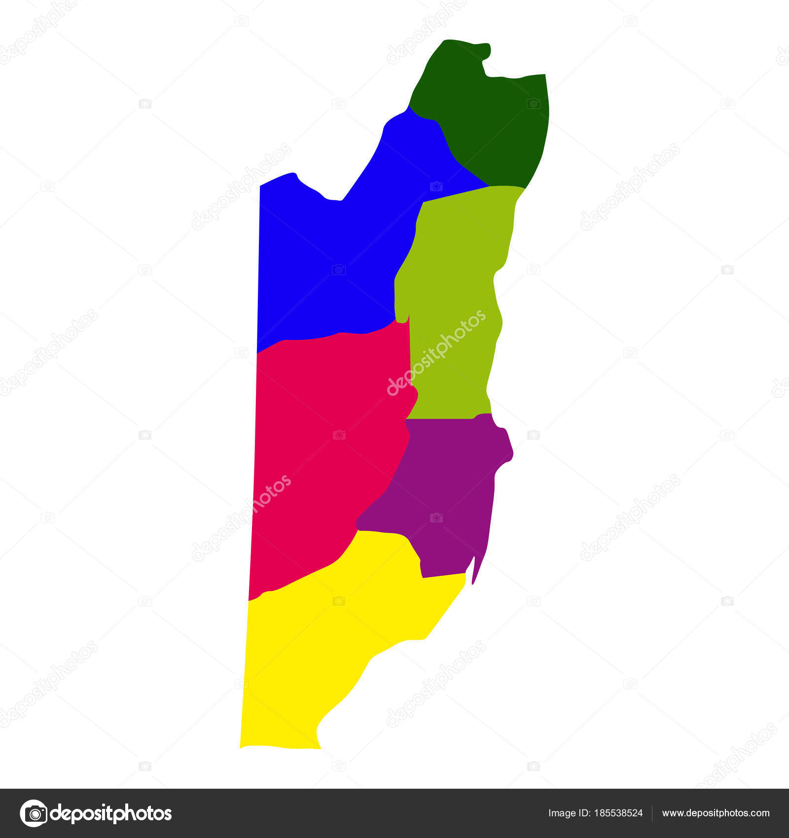 Political map of Belize Stock Vector by ©LAUDiseno 185538524
