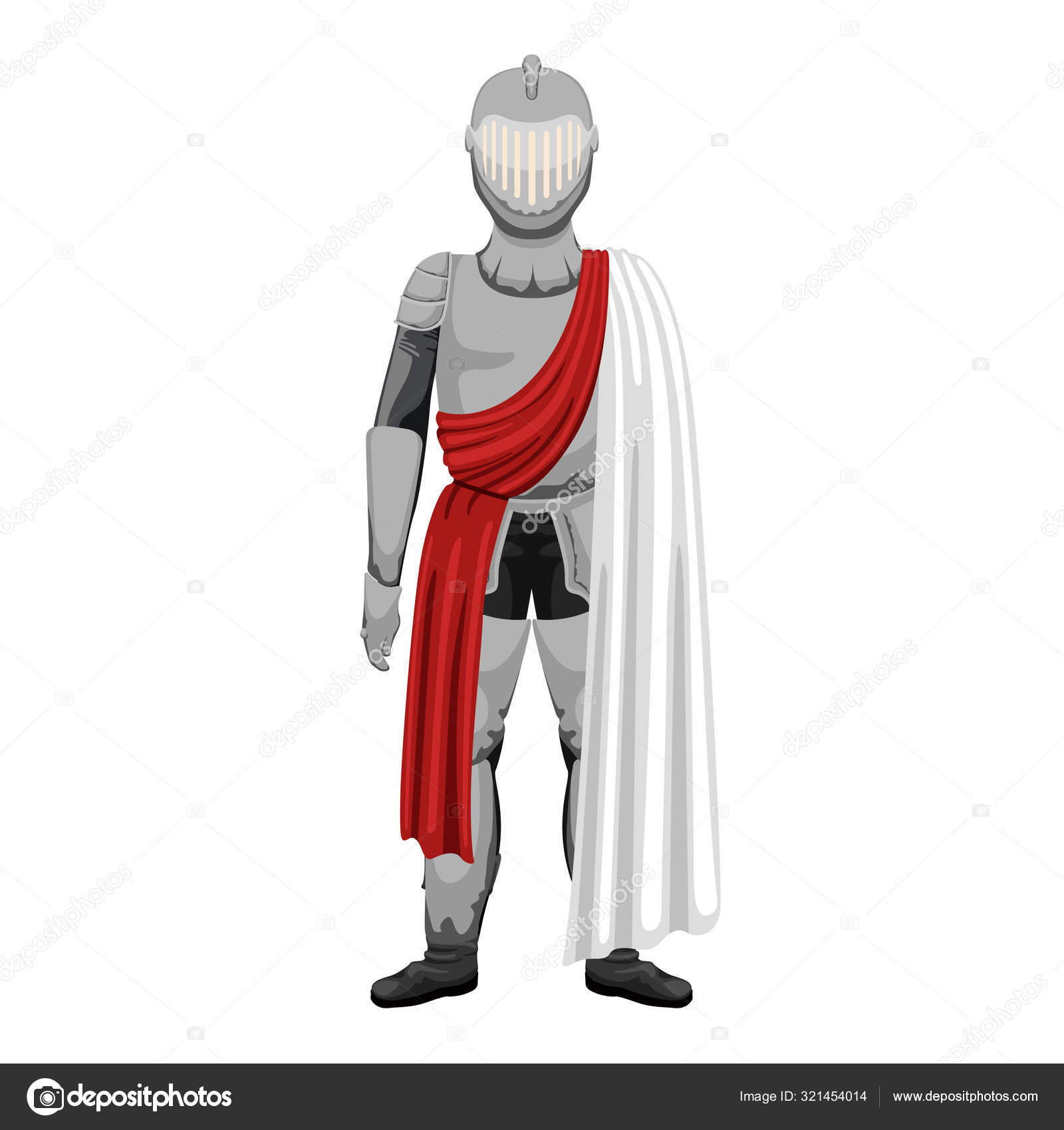 Isolated medieval knight character Stock Illustration by ©LAUDiseno ...