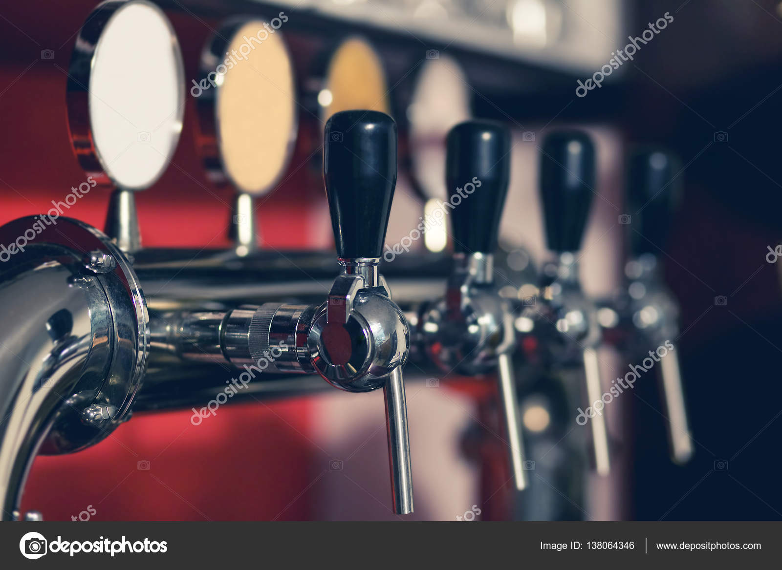Barkeeper pulling a pint of beer — Stock Photo © justsolove #138064346