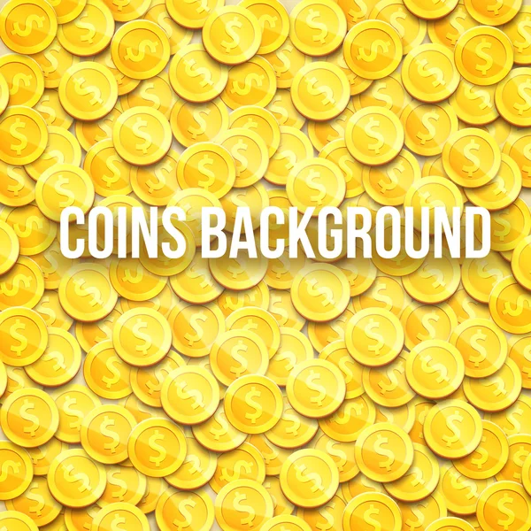 Gold coins template Stock Vector Image by ©andrewvec #125700578