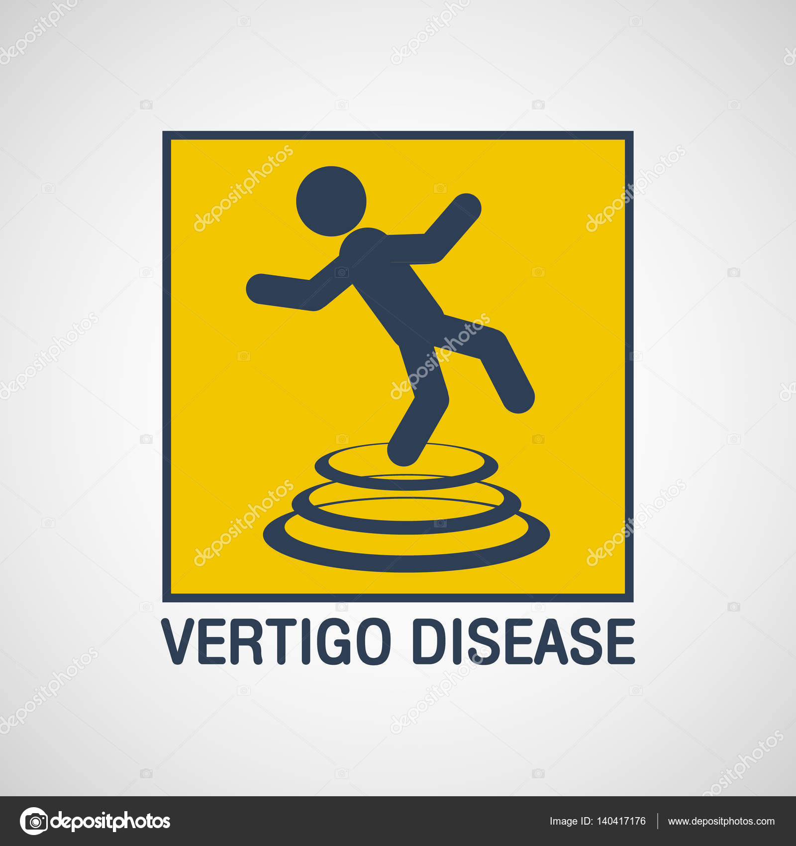 Vertigo disease logo vector icon design Stock Vector Image by ...