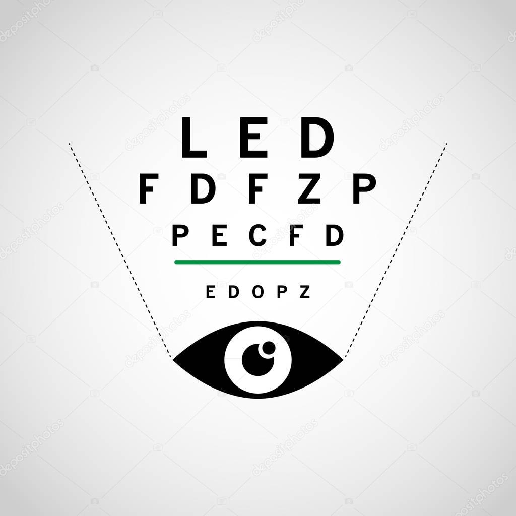 OPTOMETRY logo vector icono de diseño 2024